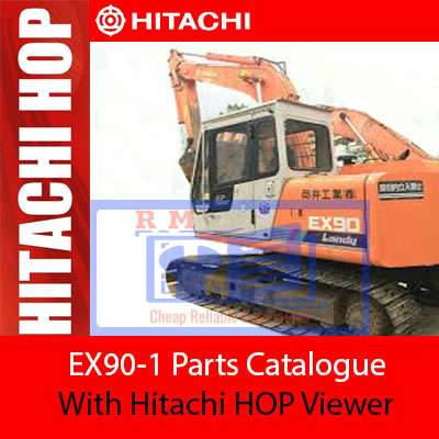 Hitachi EX90-1 Parts Catalogue with Hitachi HOP Viewer PDF Manual ...